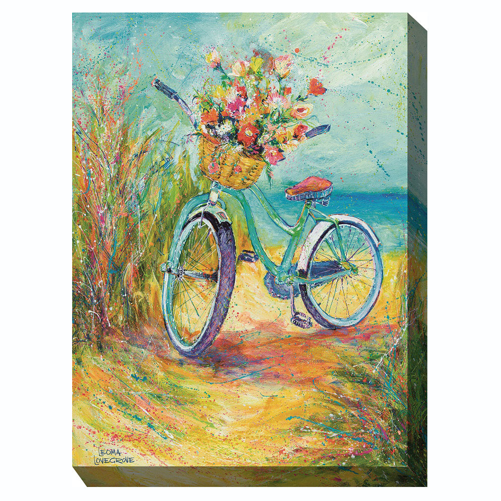 Blossom Bike Canvas Wall Art – Soothing Company