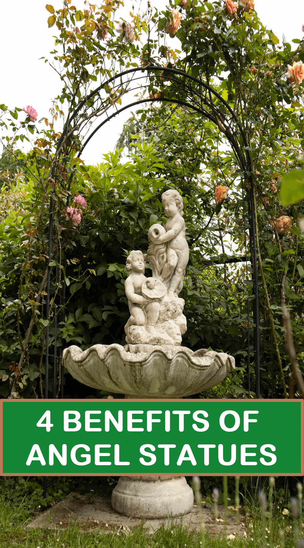 4 Benefits of Installing an Angel Statue In Your Garden – Soothing Company
