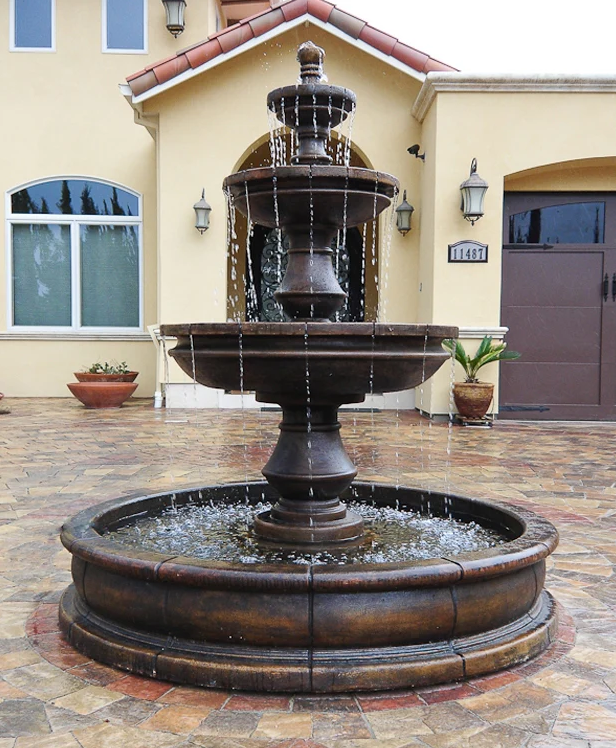 Tall Outdoor Fountains – Soothing Company