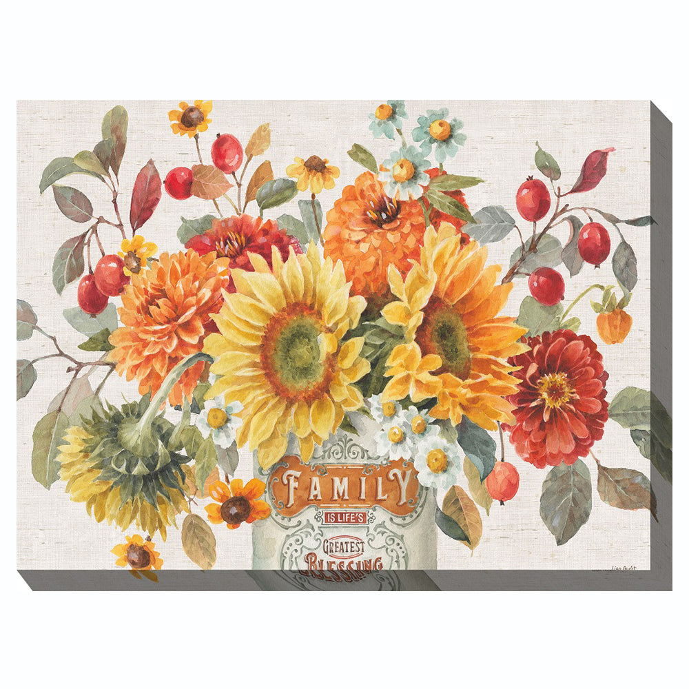 Family Blessings Canvas Wall Art – Soothing Company
