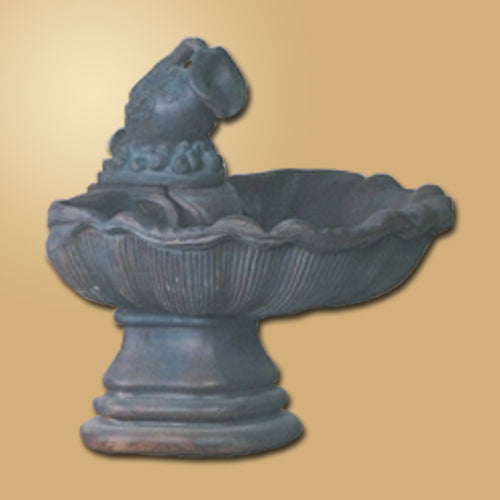 Large One Tier Shell Fountain With Water Pitcher – Soothing Company