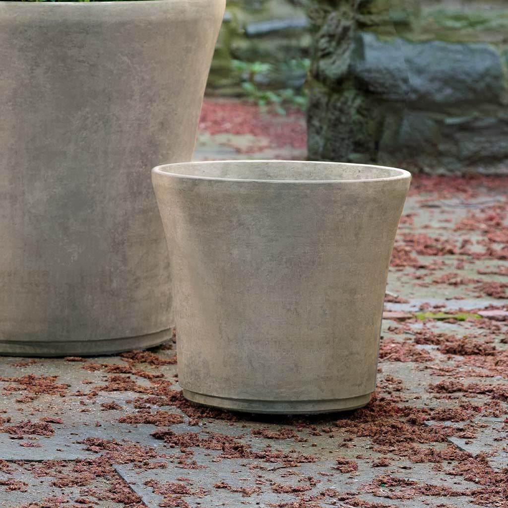 Cloche Medium Lightweight Cast Stone Concrete Planter – Soothing Company