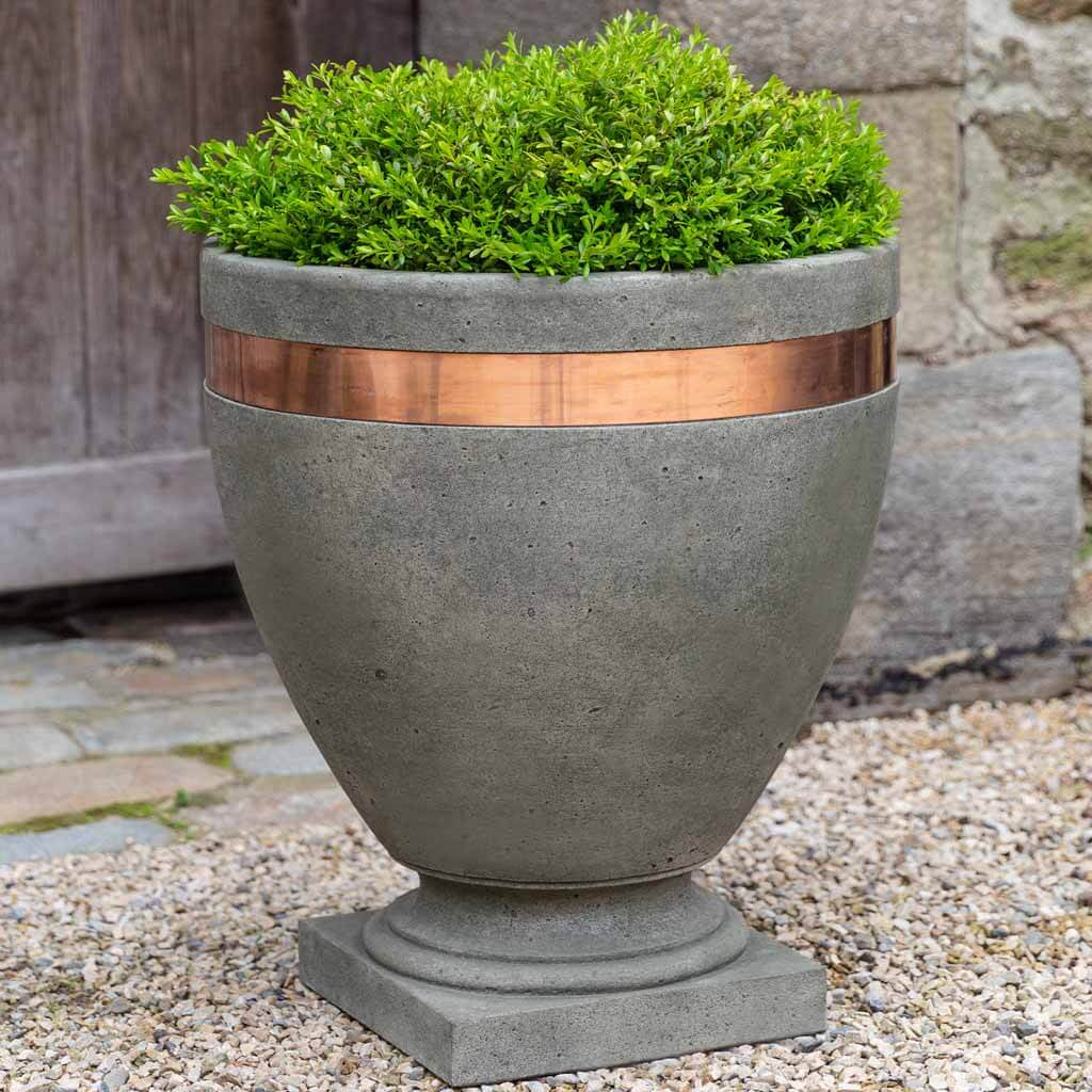 Moderne Planter | Cast Stone Planter – Soothing Company