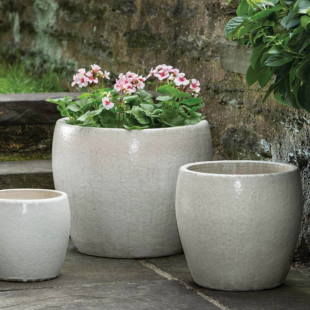 Sara Planter - Set of 3 in Antique Pearl – Soothing Company