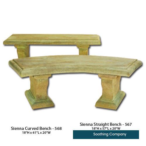 Sienna Bench – Soothing Company