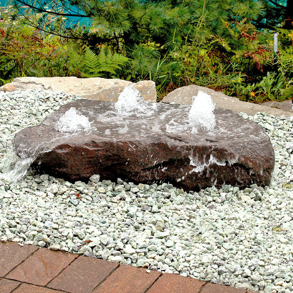 Manistique Falls Stone Outdoor Fountain – Soothing Company