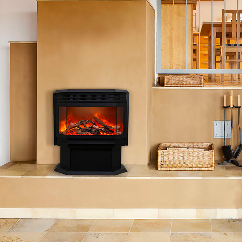 Free Standing Electric Fireplace