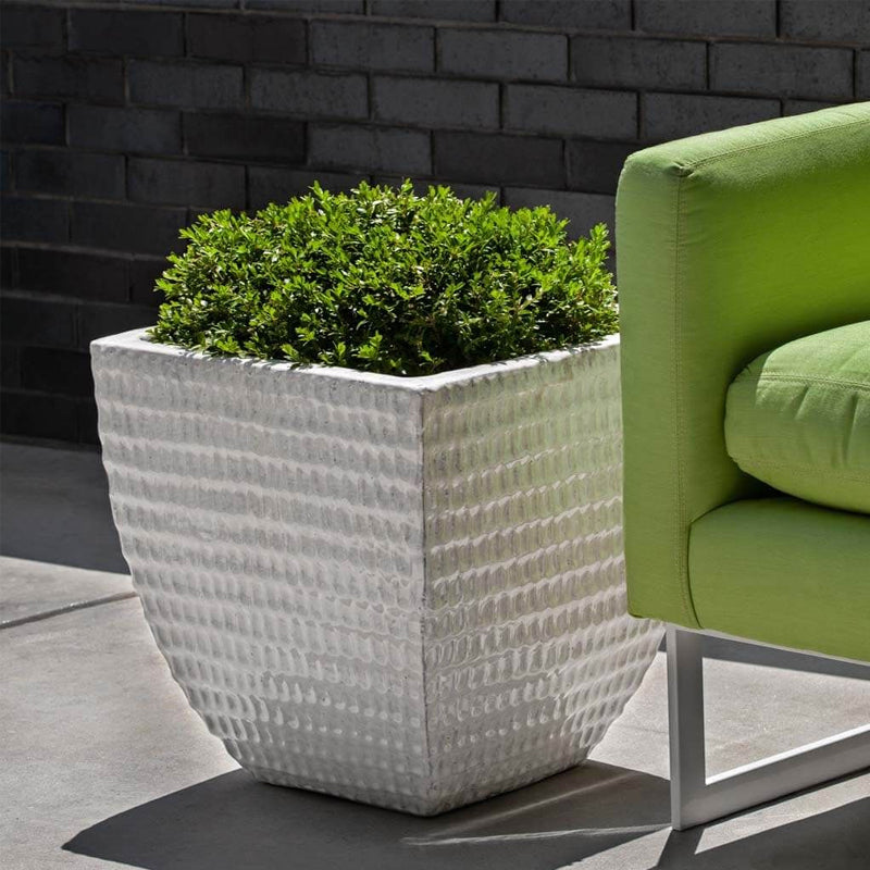 Square Dimple Planter Nested Set of 3 | Glazed Collection – Soothing ...